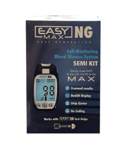 EasyMax NG Glucose Meter Kit – Diabetic Supplies Unlimited