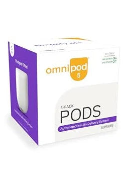 Omnipod 5 G6 -G7 Pods ( 5 Pack ) – Diabetic Supplies Unlimited